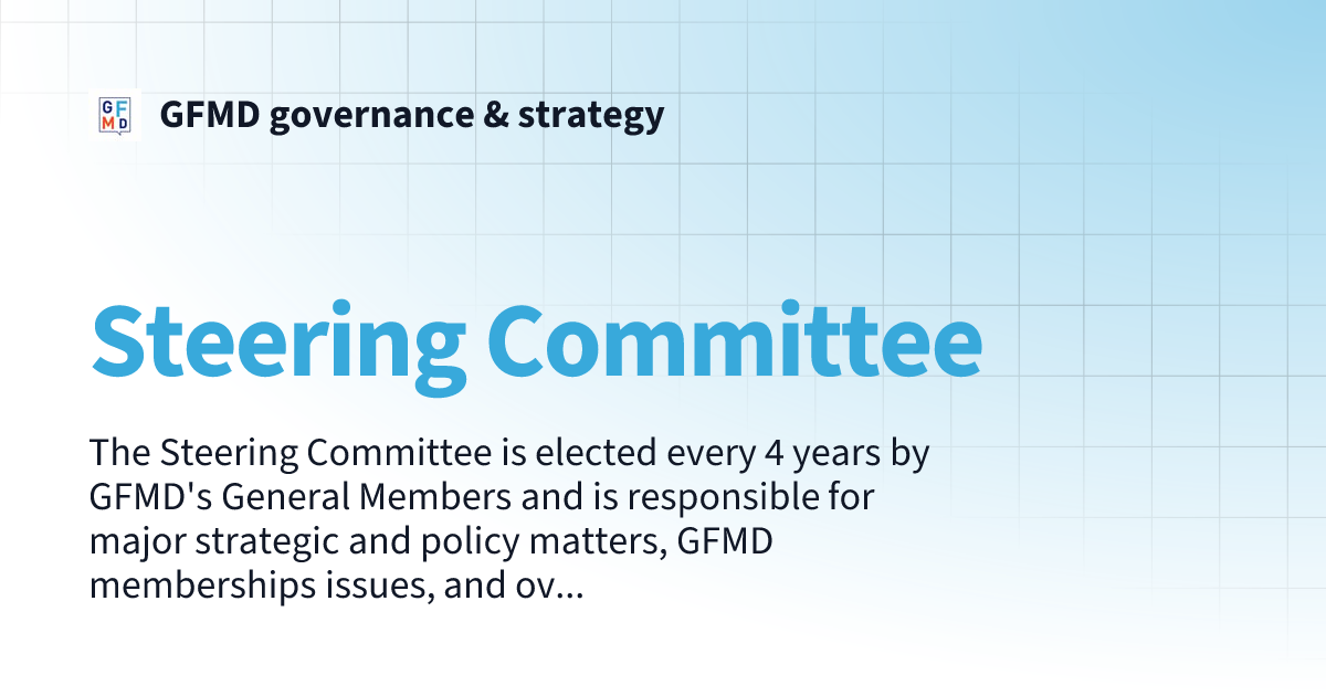 Steering Committee | GFMD governance & strategy